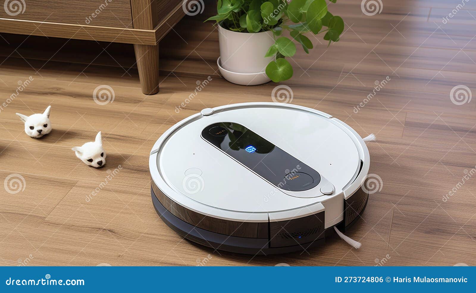 Automated Housekeeping Robot Maid Cleaning the House with a Vacuum ... Automated Housekeeping Robot Maid Cleaning the House with a Vacuum ...