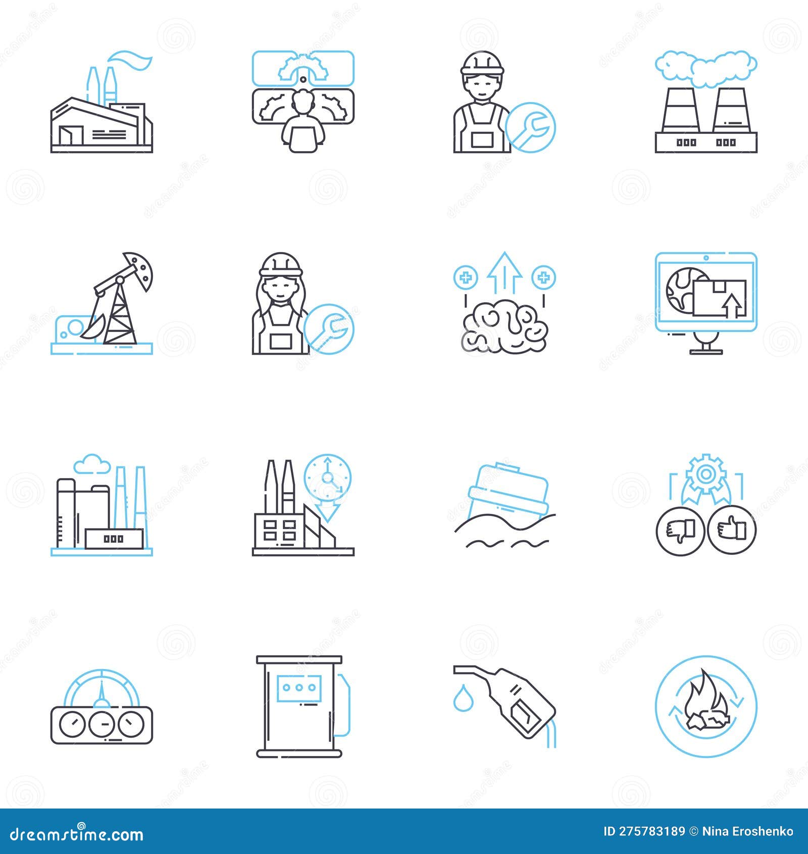 Automated Industry Linear Icons Set. Robotics, Automation, Assembly ... Automated Industry Linear Icons Set. Robotics, Automation, Assembly ...