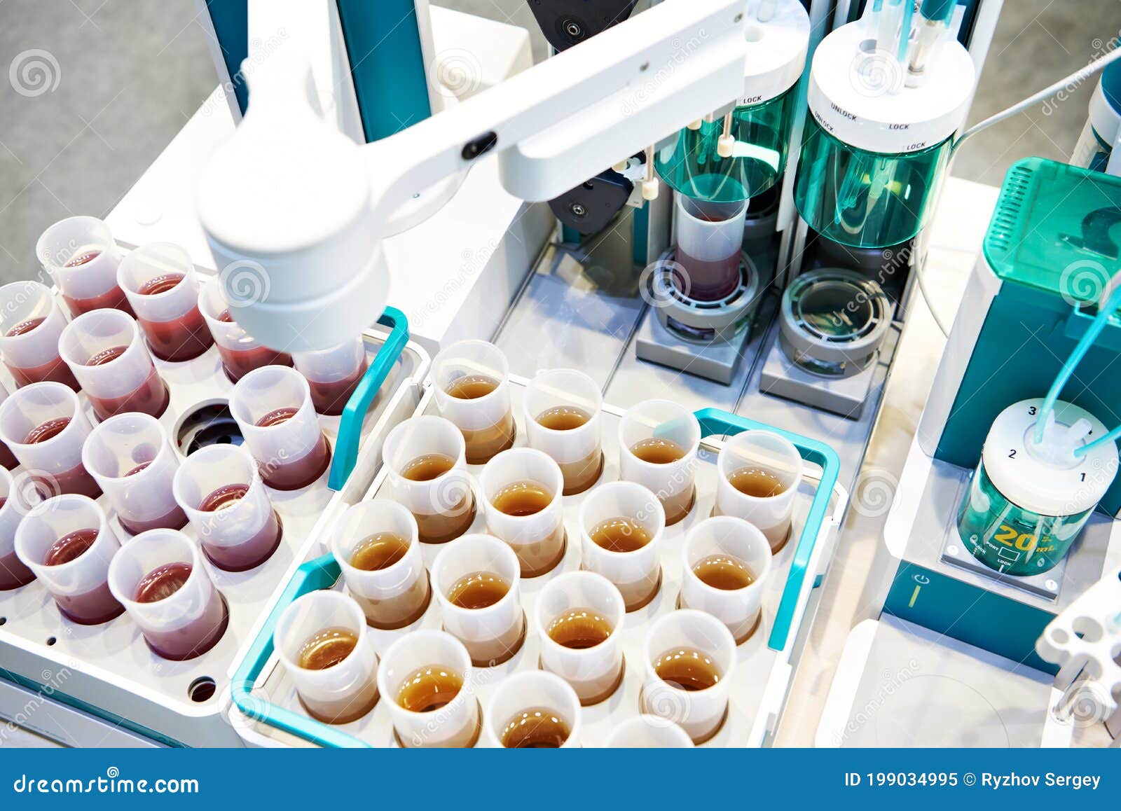 Automated Laboratory Titrator Stock Image - Image of medicine ...