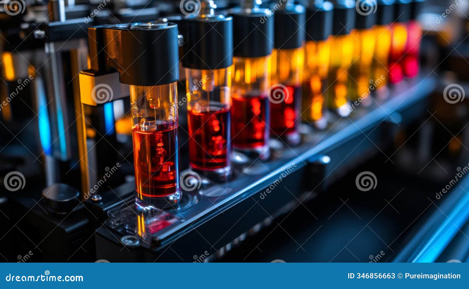 Automated Liquid Dispensing System Royalty-Free Stock Photography ...