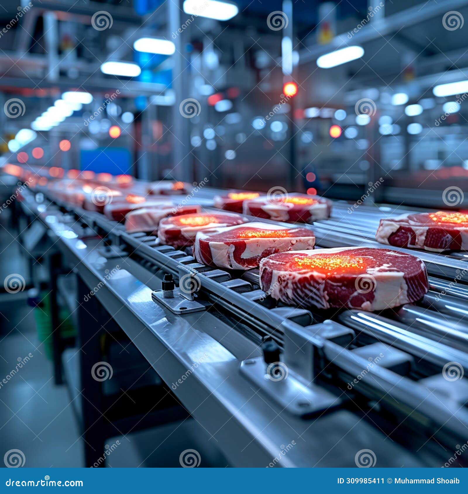 Automated Meat Processing Plant Showcases High Tech Conveyor System in ...