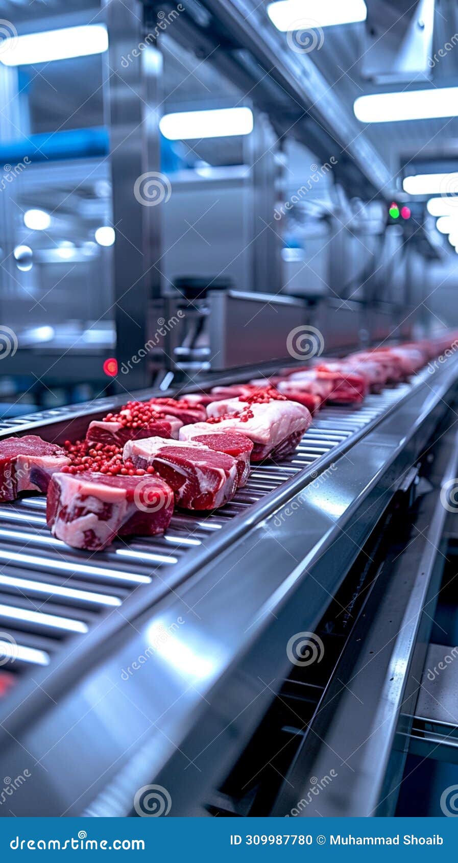 Automated Meat Processing Plant Showcases High Tech Conveyor System in ...