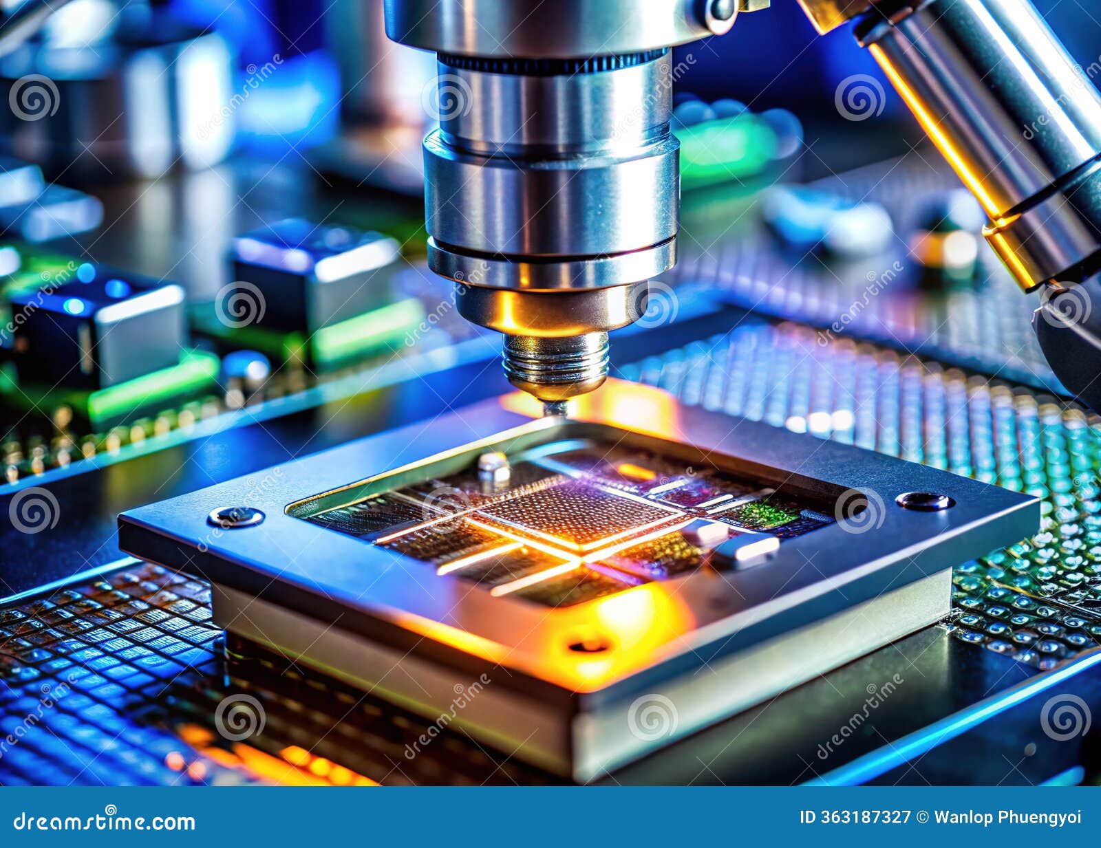 Automated Microscopy System Analyzes Microscopic Test Tubes Samples ...