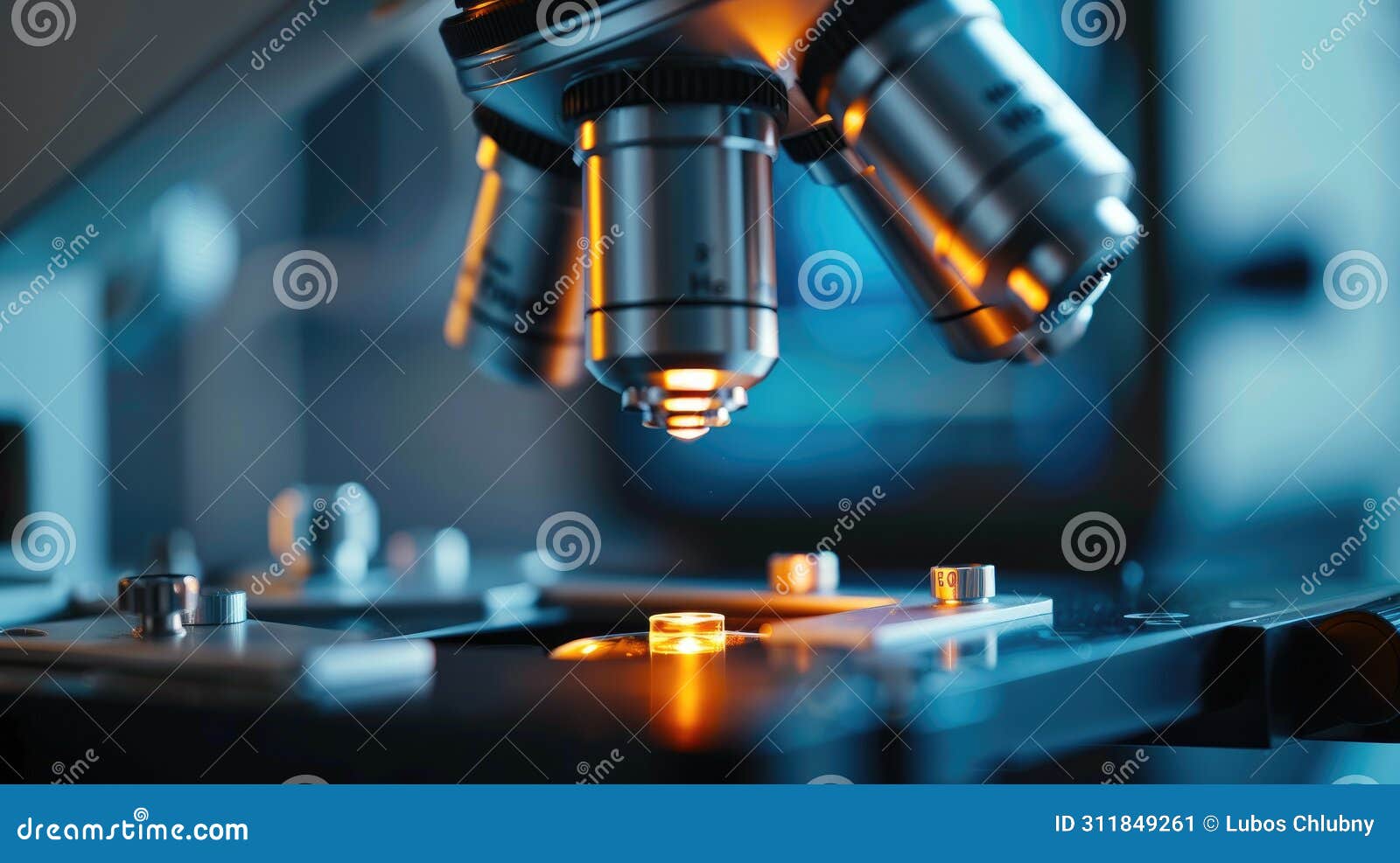 Automated Microscope in a Scientific Laboratory. Use in Science ...