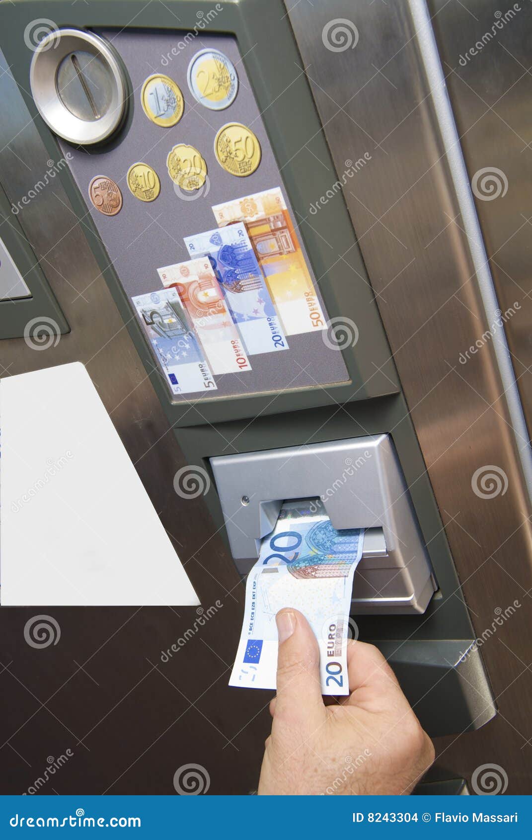 Automated paying machine stock photo. Image of vehicle - 8243304