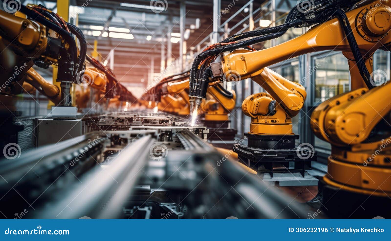 Automated Robotic in Manufacturing Industry. Robotics and Ai in ... Automated Robotic in Manufacturing Industry. Robotics and Ai in ...