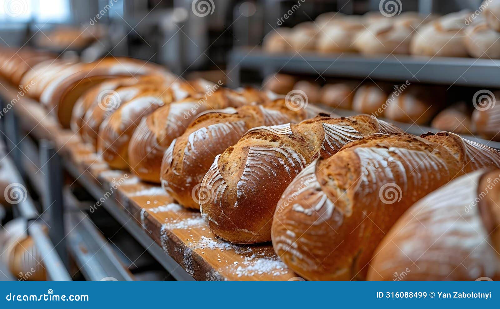 Automated Sorting Process with Linear Motion in a Bakery Factory ...