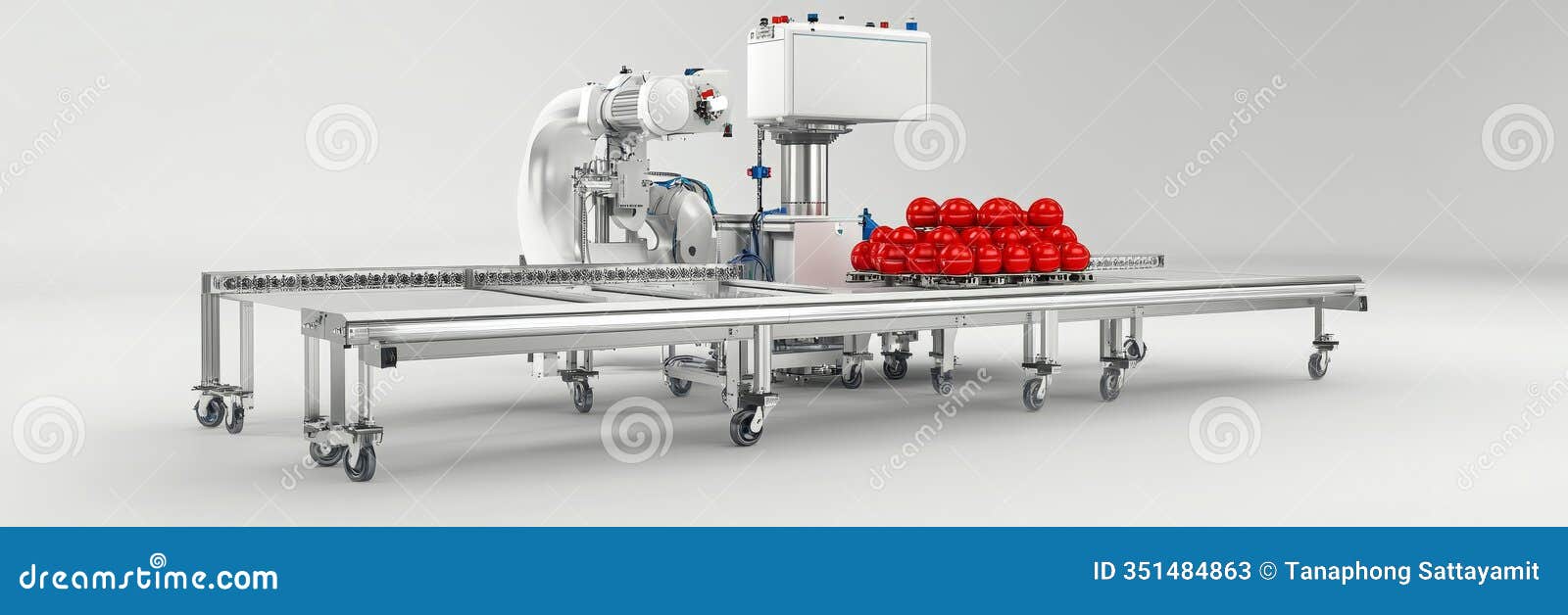 Automated Sphere Sorting System Efficient Robotic System Precise Sphere
