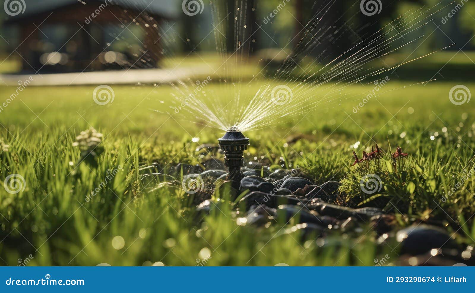Automated Sprinklers Stock Illustrations – 35 Automated Sprinklers ...