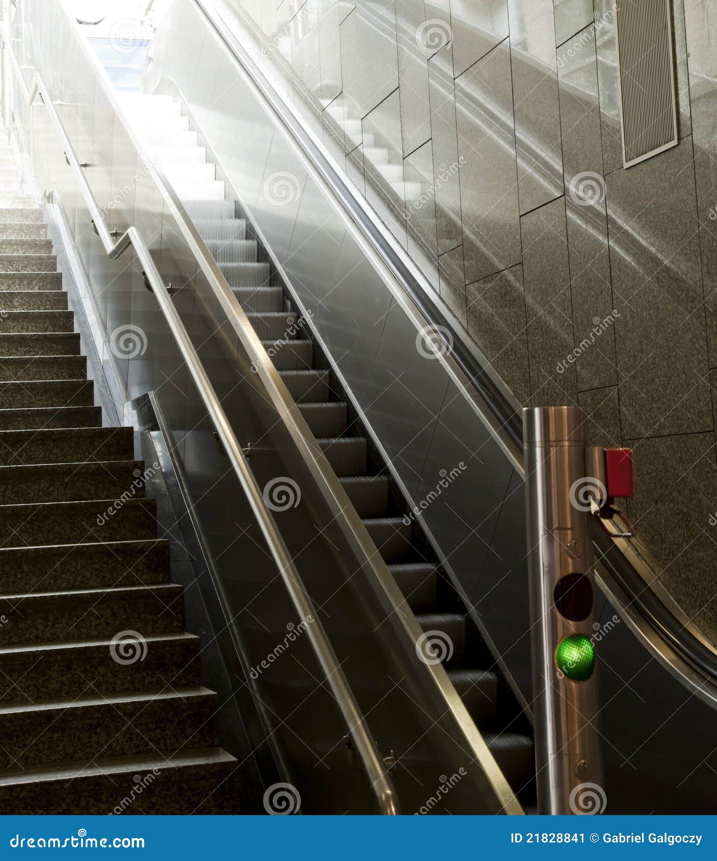 Automated stairs stock image. Image of scene, house, elevator - 21828841