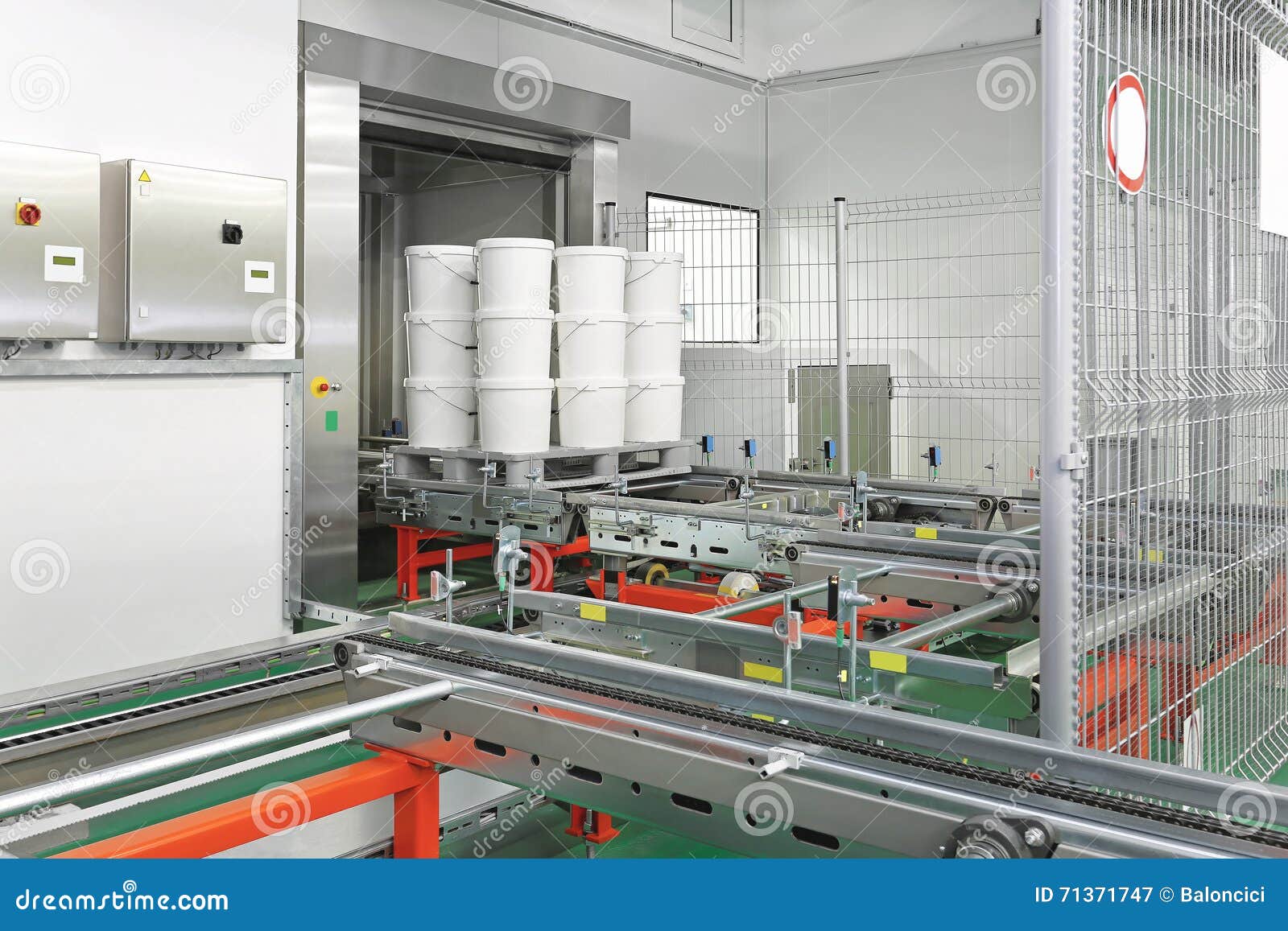 Automated Storage stock image. Image of automation, transport - 71371747