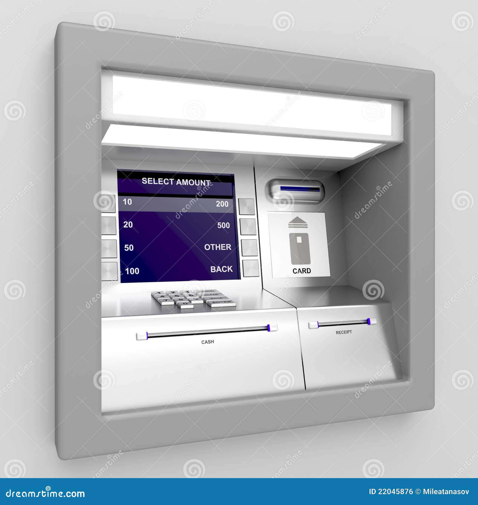 Automated Teller Machine Royalty Free Stock Image - Image: 22045876