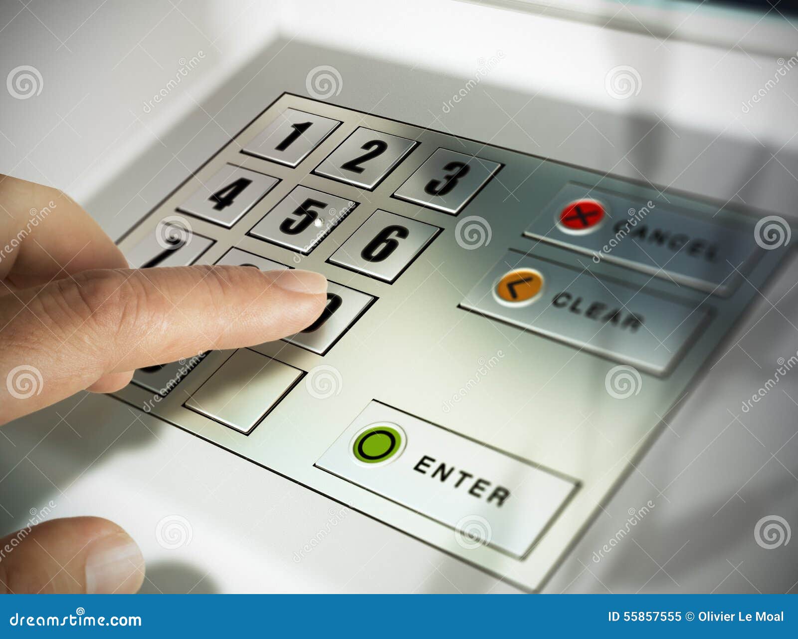 Automated Teller Machine, ATM Stock Image - Image of financial, number ...