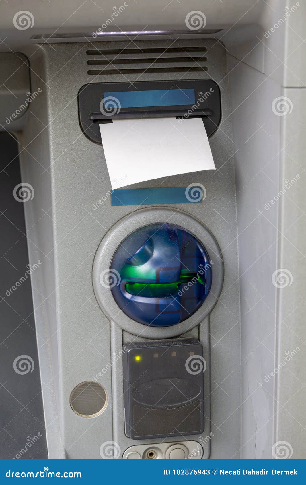 Automated teller machine stock image. Image of automated - 182876943