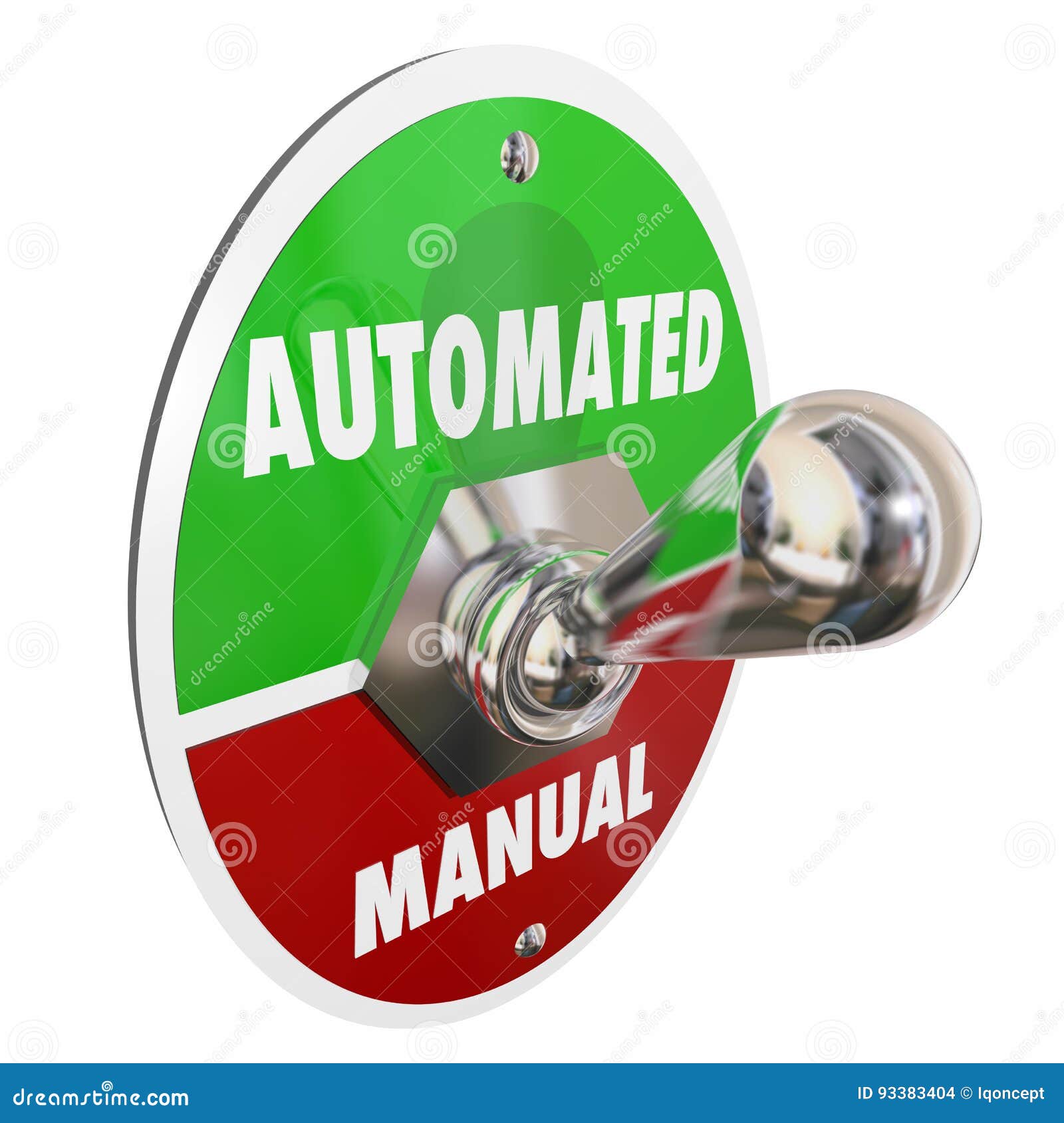 Automated Vs Manual Tasks Work Automation Stock Illustration ... Automated Vs Manual Tasks Work Automation Stock Illustration ...