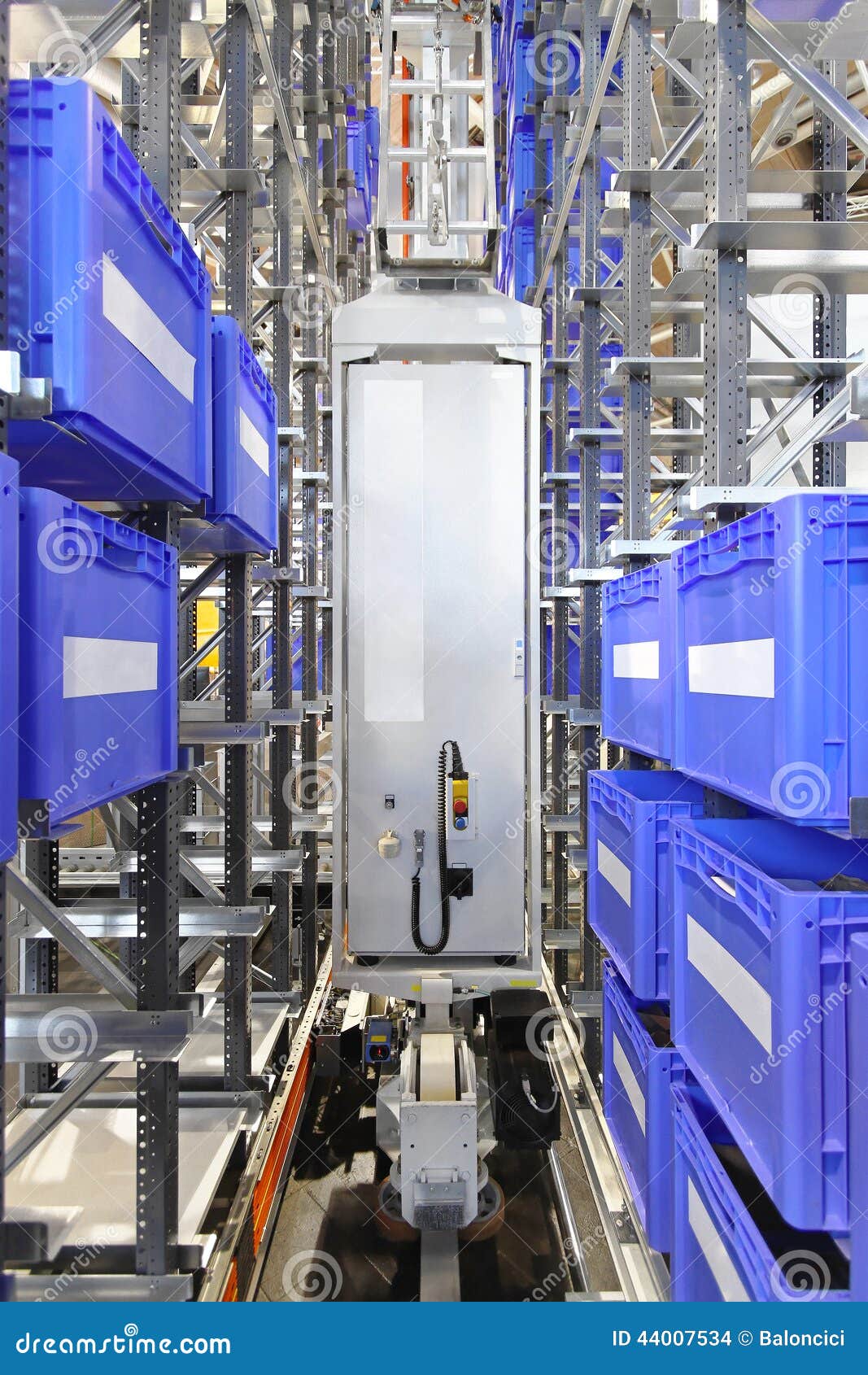 Automated Warehouse Storage Stock Photo - Image of storage, goods: 44007534