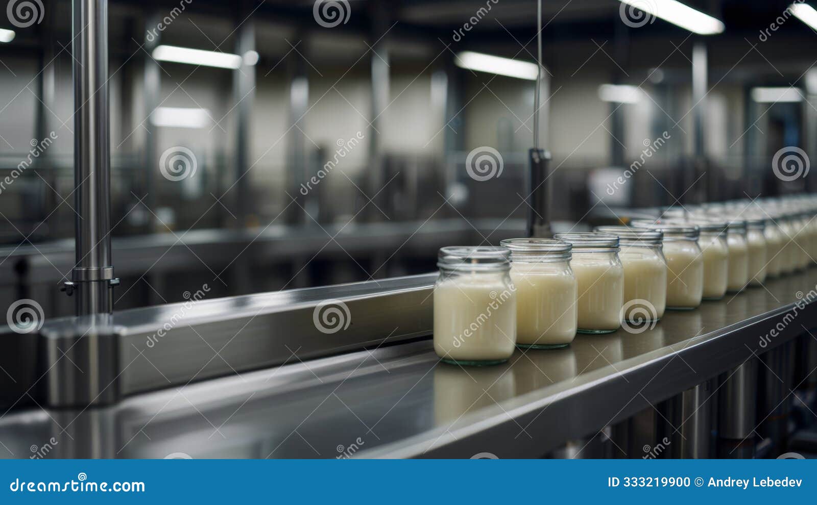 Automated Yogurt Manufacturing Process in a Modern High-tech Facility ...