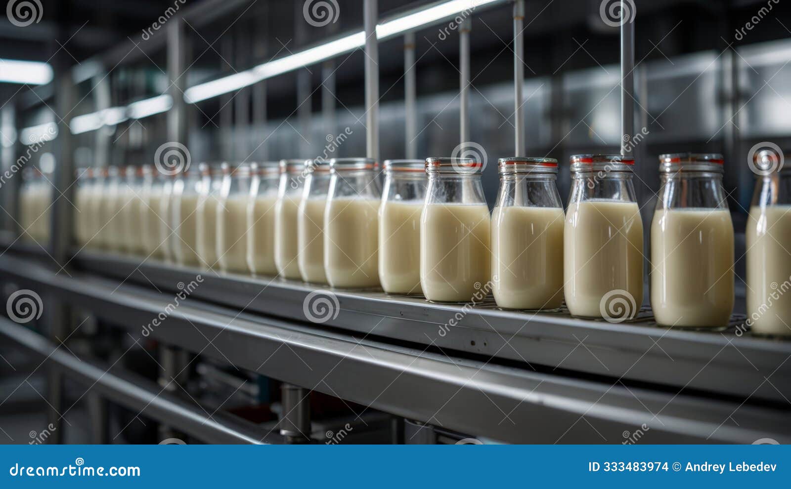 Automated Yogurt Manufacturing Process in a Modern High-tech Facility ...