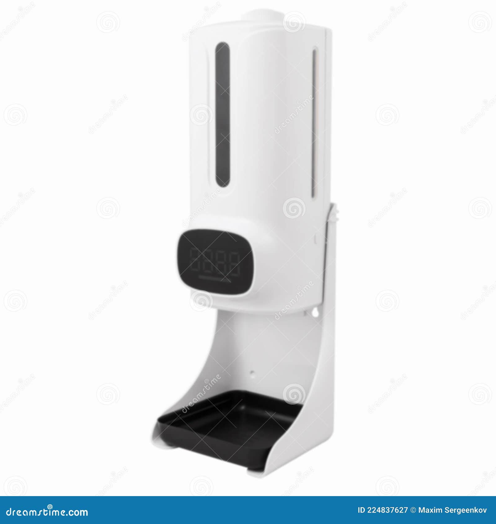 Automatic Alcohol Dispenser Stock Image - Image of doctor, health ...