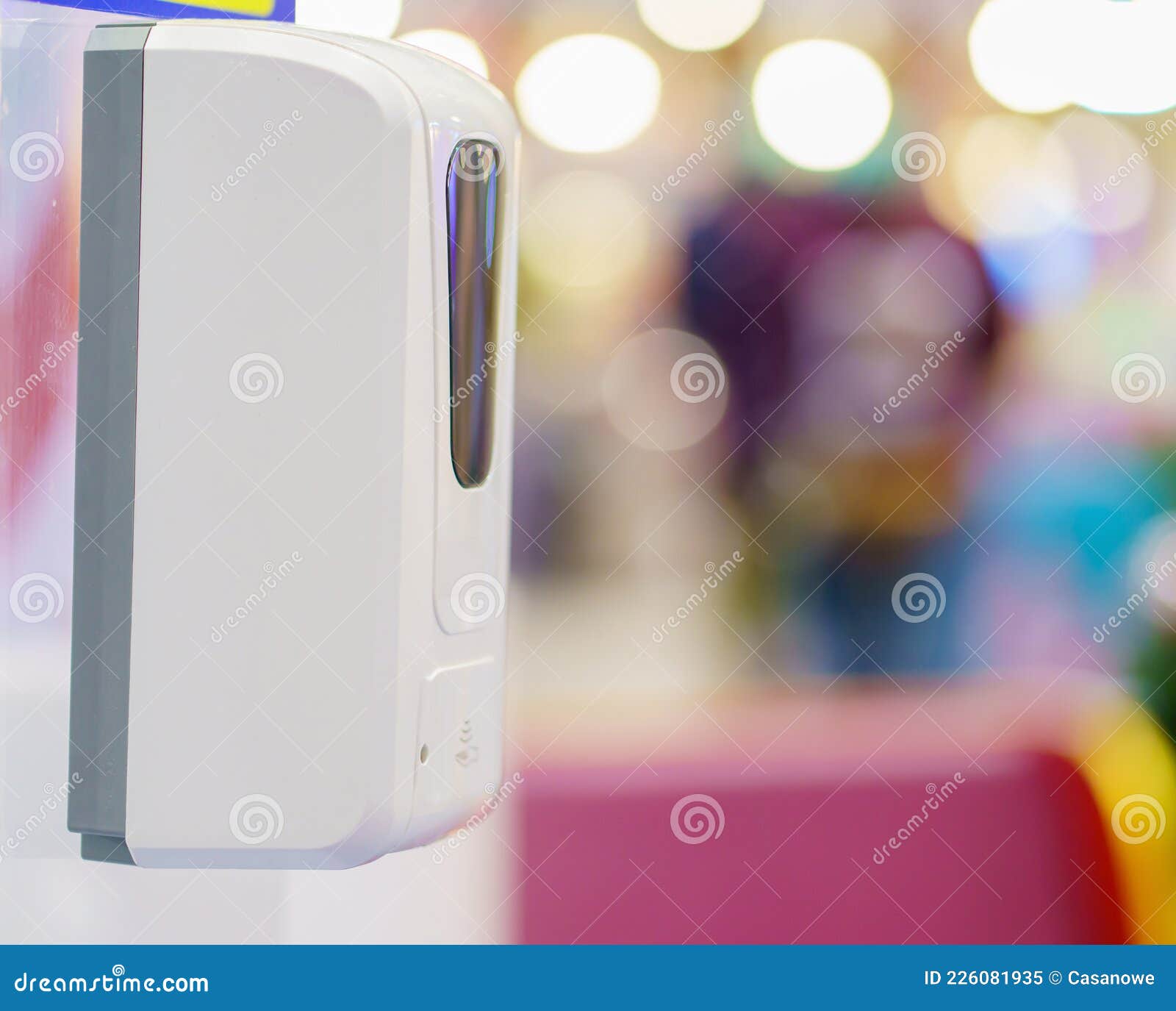 Automatic Alcohol Dispenser, Infection and Hospitably Concept Save and ...