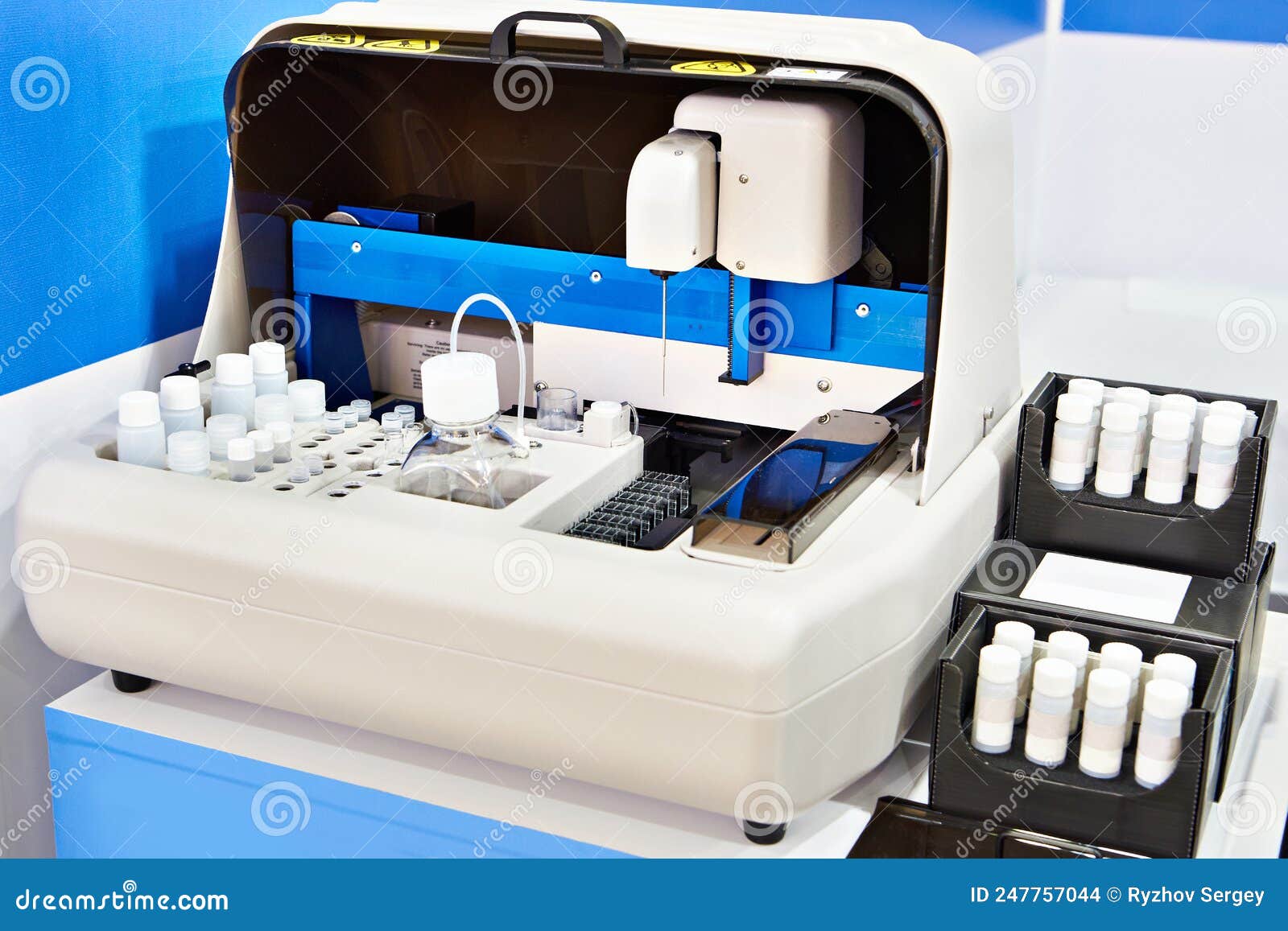 Automatic Analyzer for Assessing Quality of Wine Stock Photo - Image of ...