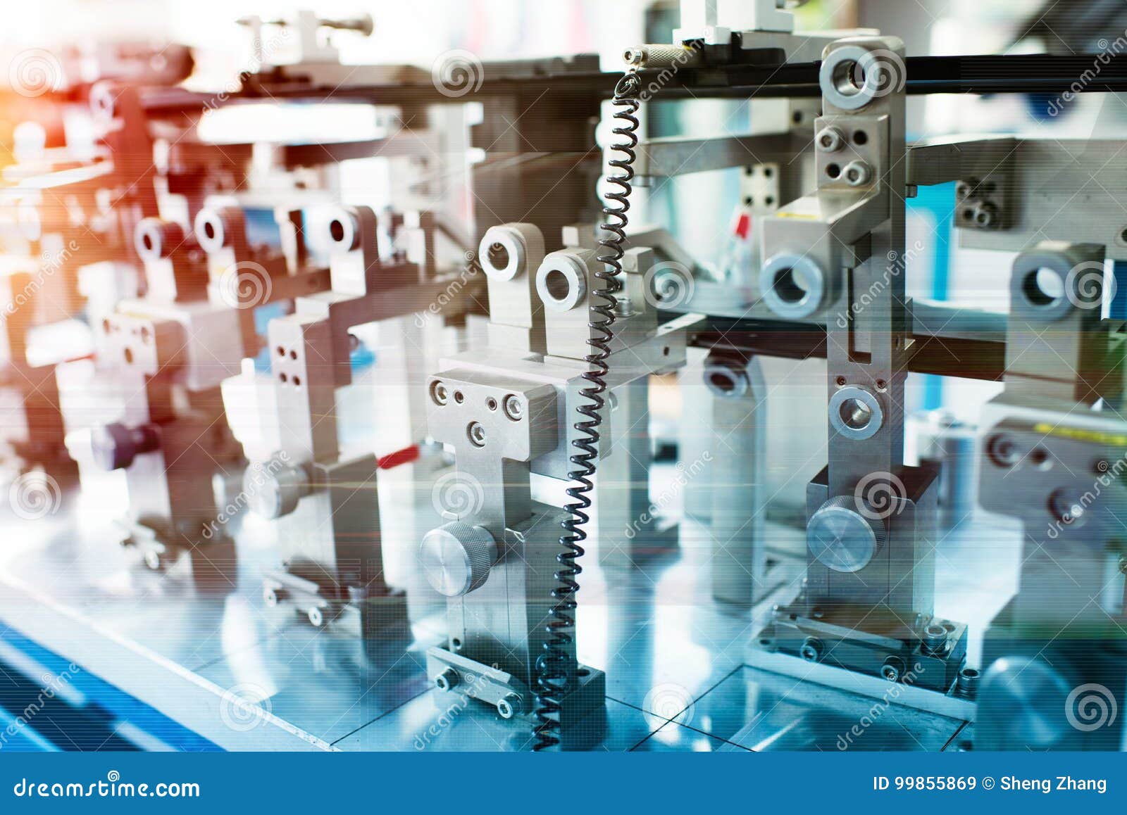Automatic Assembly Technology Stock Image - Image of business ...