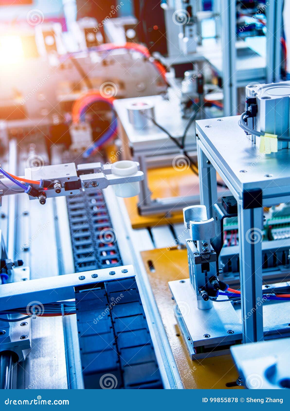 Automatic Assembly Technology Stock Photo - Image of assemble, deliver ...