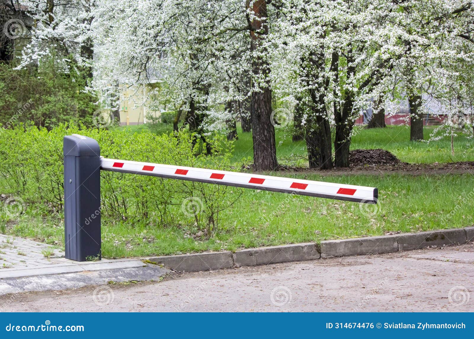 Automatic Barrier Gate , Security System for Building and Car Entrance ...