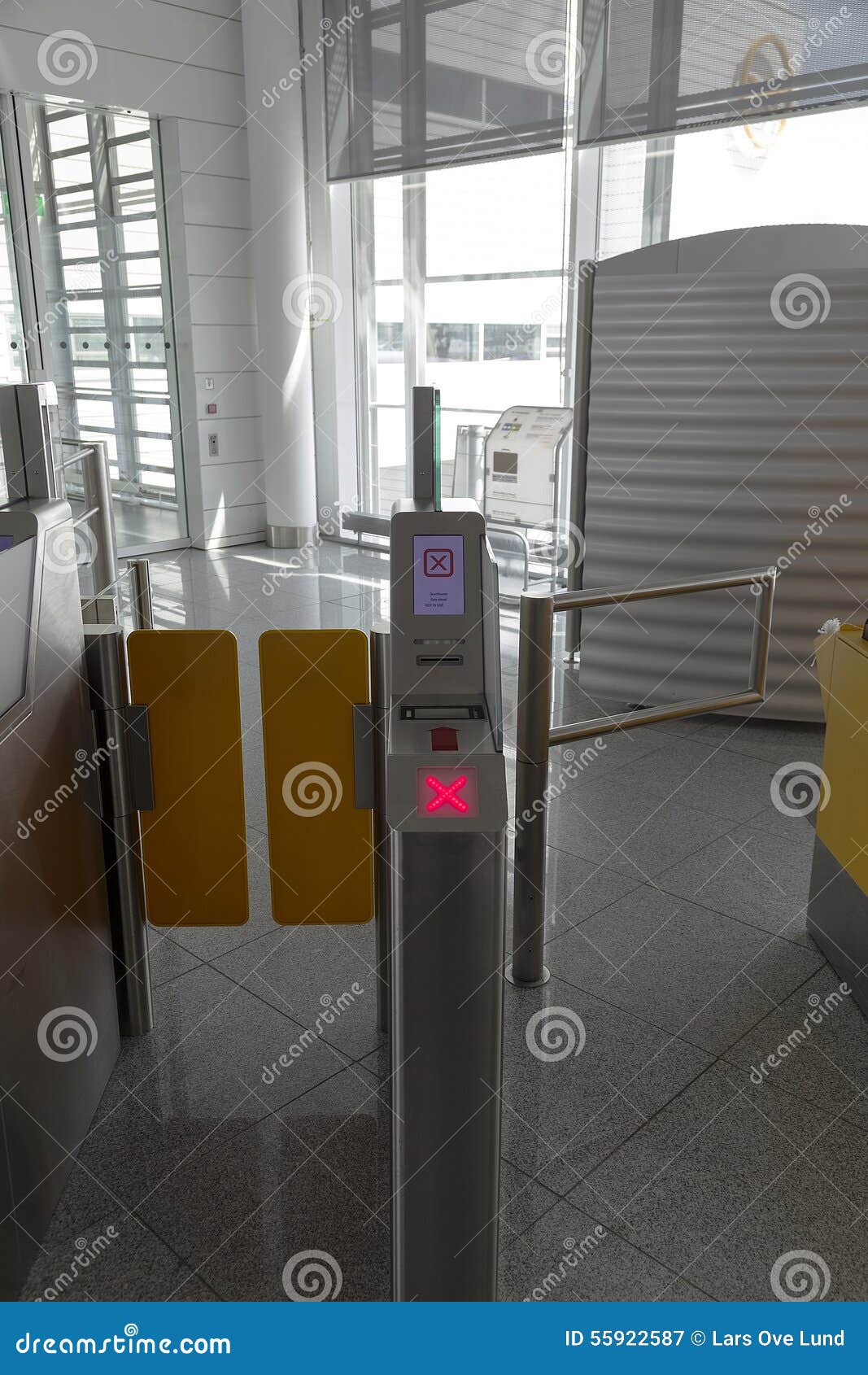 Automatic Boarding Control System Stock Image - Image of boarding ...
