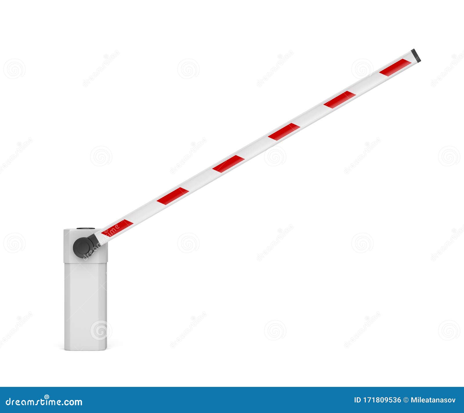 Automatic Boom Barrier Royalty-Free Stock Image | CartoonDealer.com ...