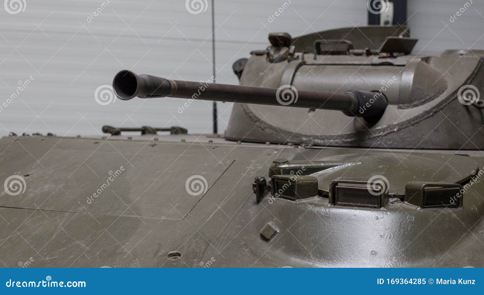 Automatic Cannon on Armored Vehicle Stock Image - Image of force ...