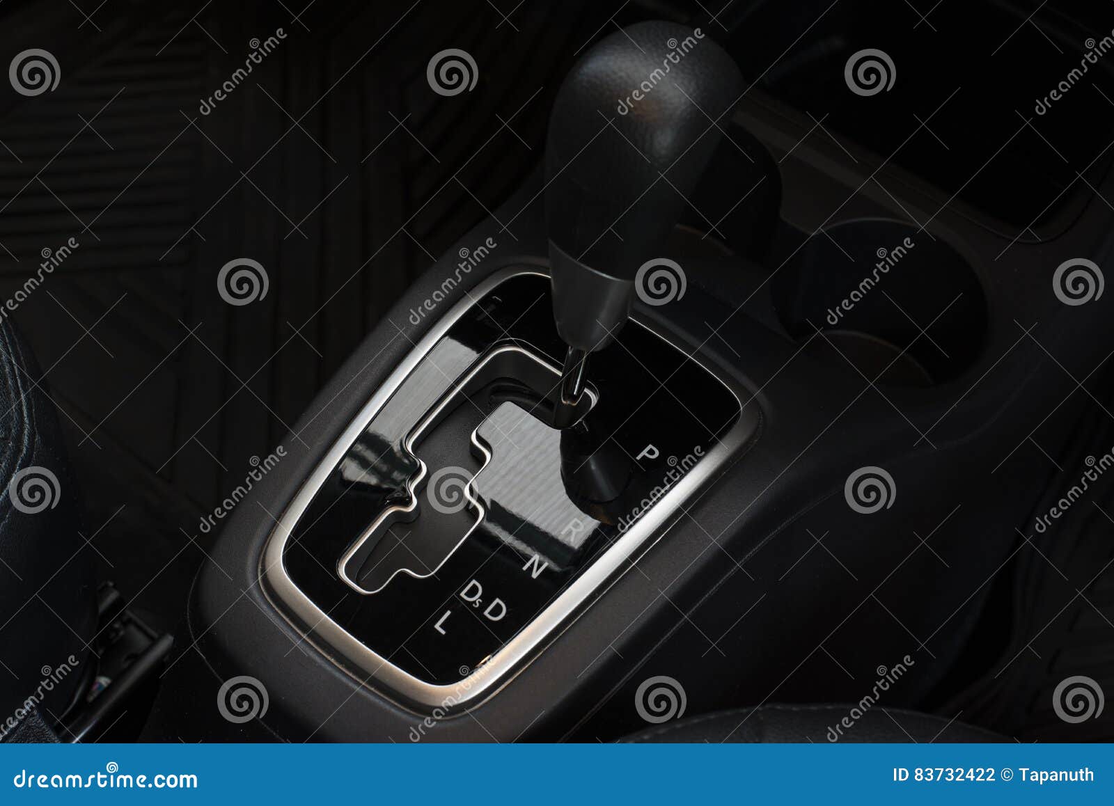 Automatic Car Gear Stick with P R N D System Stock Photo - Image of ...
