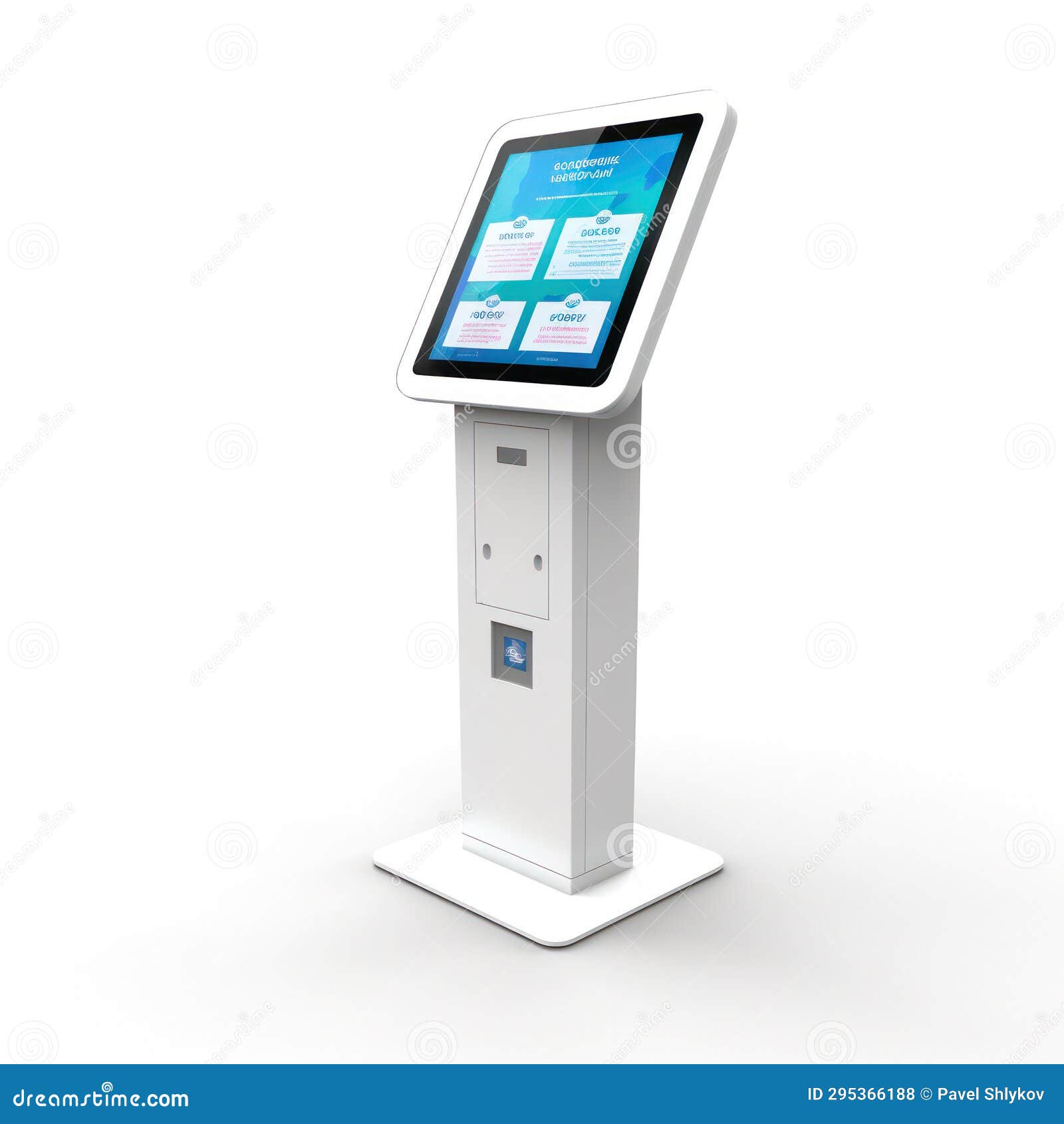 Automatic Check-in Machine in Airport, Boarding Pass Printer. Self ...