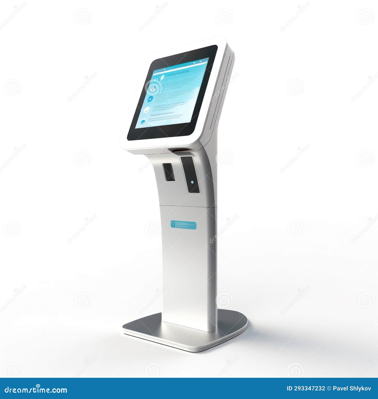 Automatic Check-in Machine for Airport, Boarding Pass Printer. Self ...