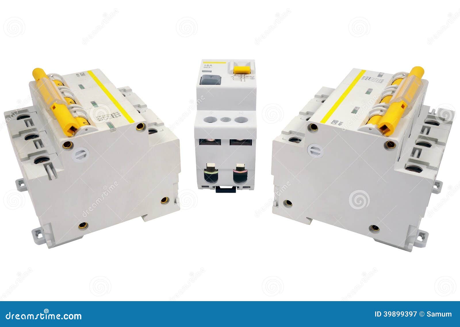 Automatic circuit breaker stock image. Image of voltage - 39899397