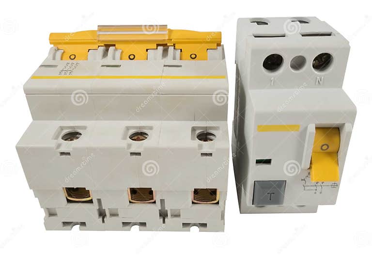 Automatic circuit breaker stock photo. Image of circuit - 68852834