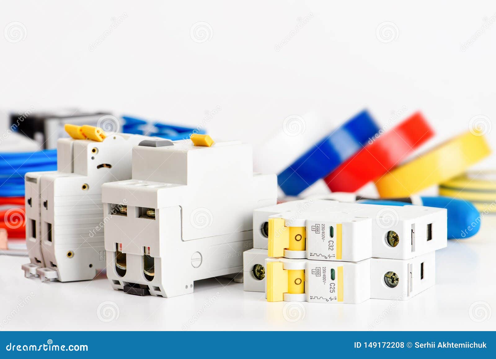 Automatic Circuit Breakers, Copper Single Core Cable. Accessories for ...