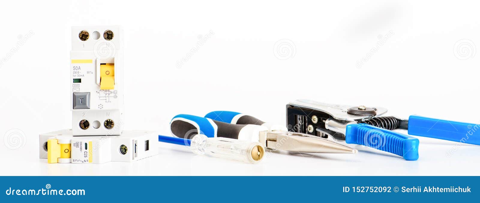 Automatic Circuit Breakers, Copper Single Core Cable. Accessories for ...