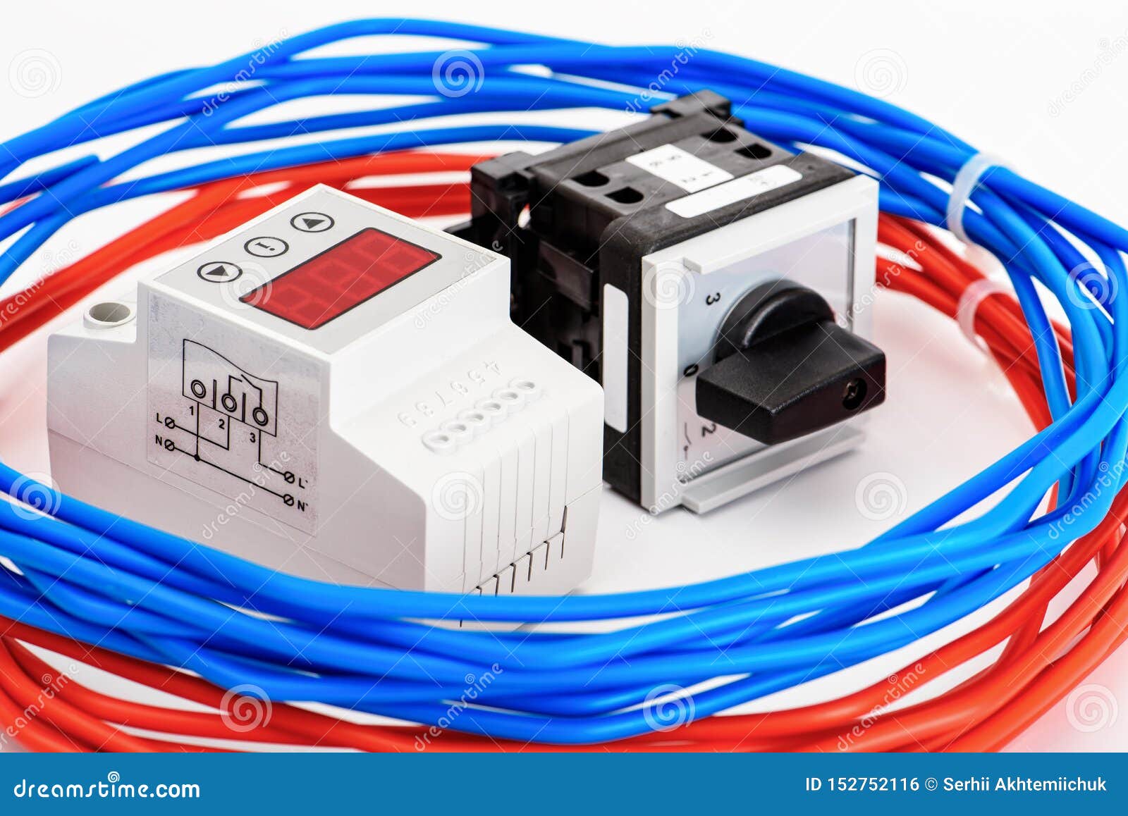 Automatic Circuit Breakers, Copper Single Core Cable. Accessories for ...