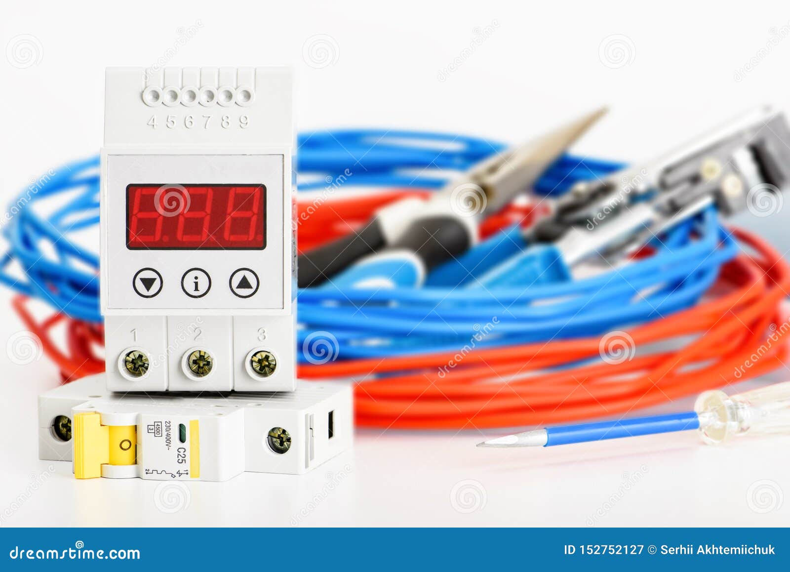 Automatic Circuit Breakers, Copper Single Core Cable. Accessories for ...