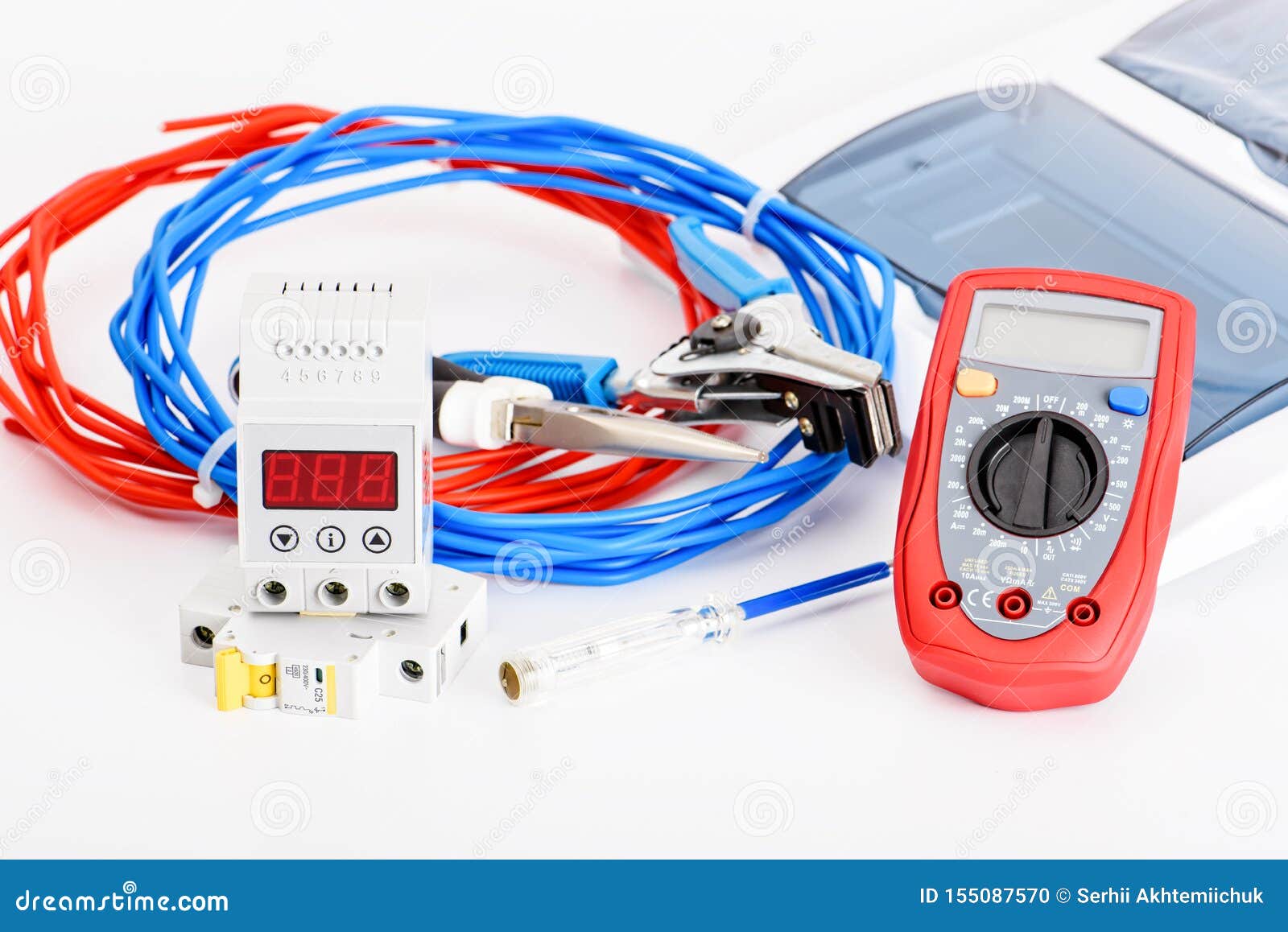 Automatic Circuit Breakers, Copper Single Core Cable. Accessories for ...