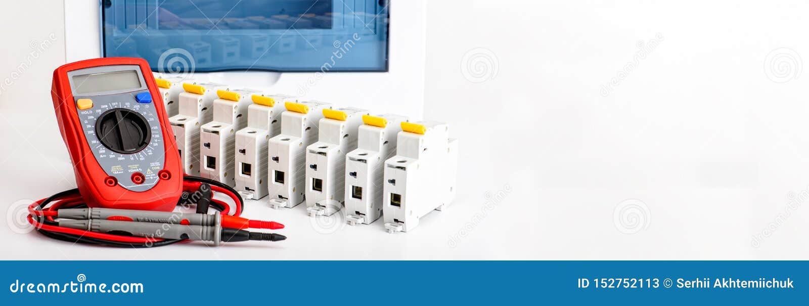 .Automatic Circuit Breakers, Digital Multimeter. Accessories for Safe ...