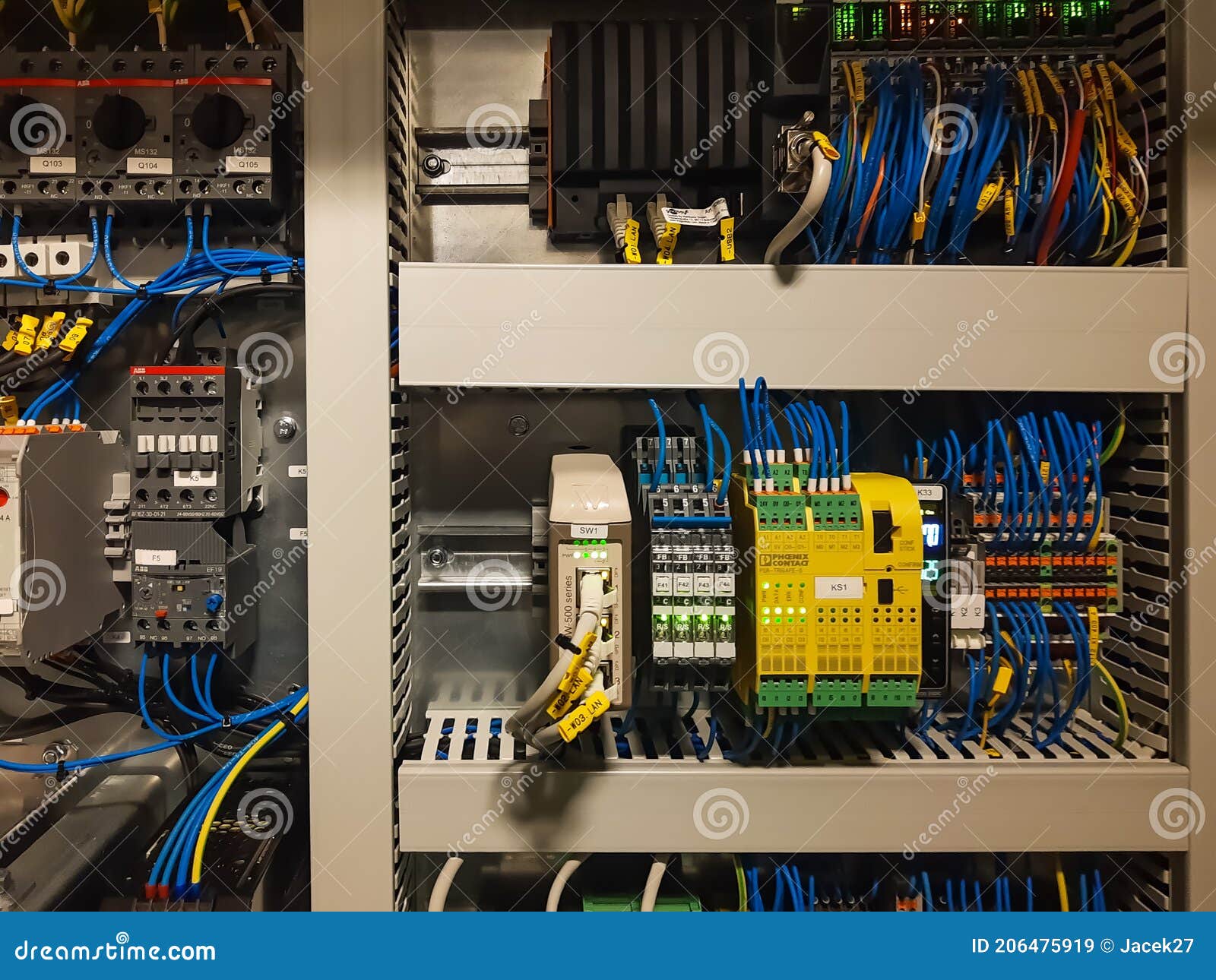 Automatic control device stock image. Image of control - 206475919