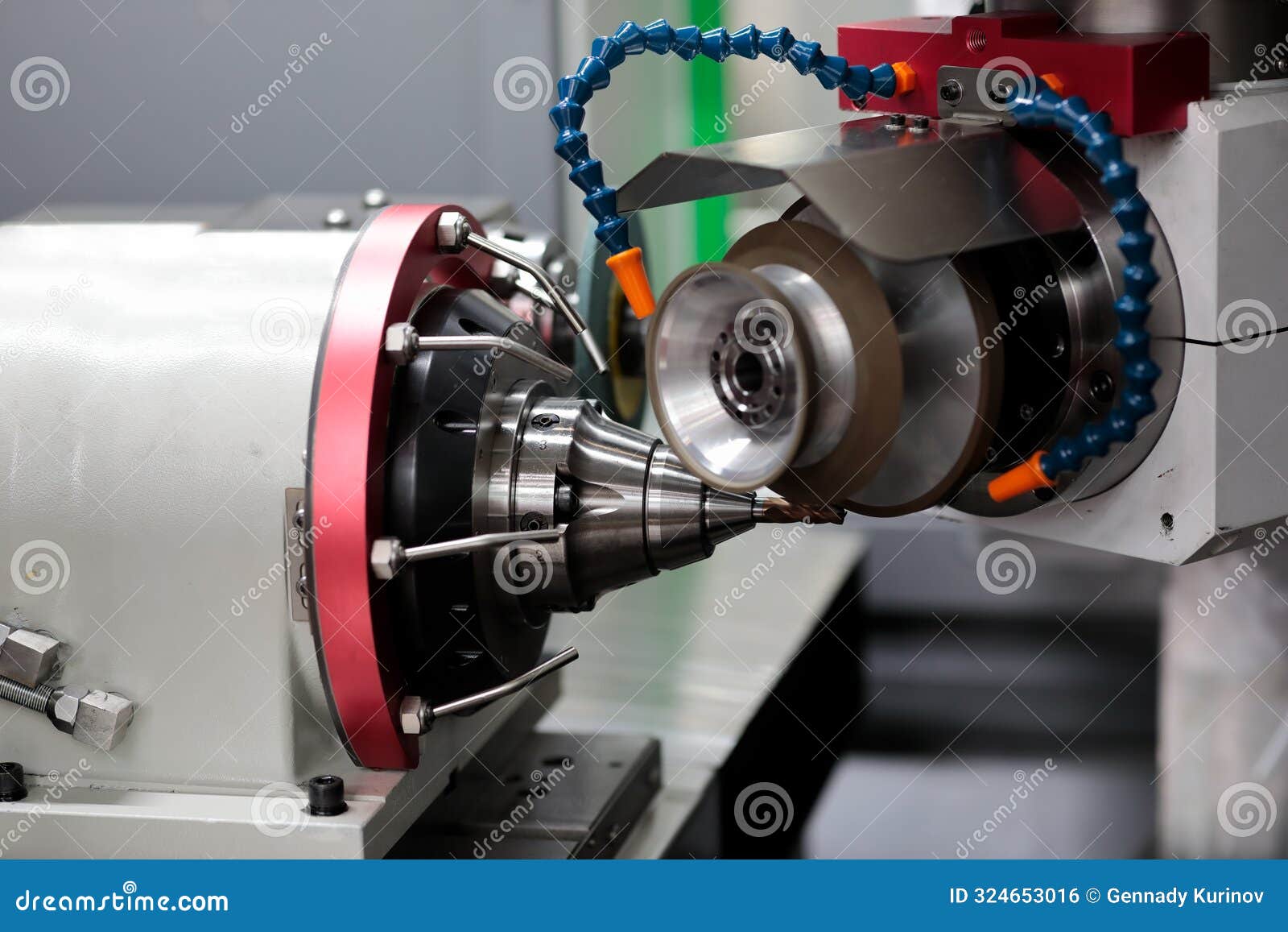 CNC Automatic Sharpening Machine Circular Saws Royalty-Free Stock Image ...