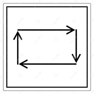 Automatic Cycle Symbol Sign Isolate on White Background,Vector ...