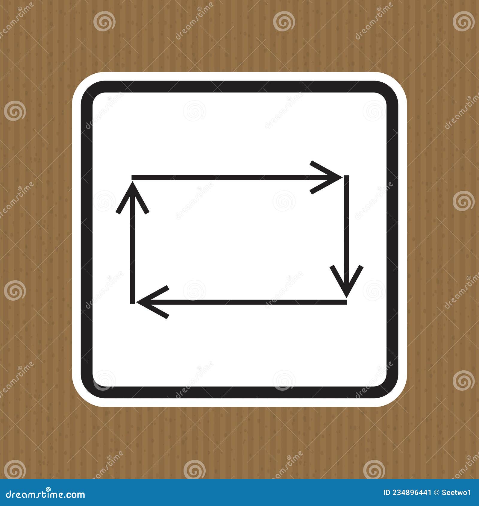 Automatic Cycle Symbol Sign, Vector Illustration, Isolate on White ...