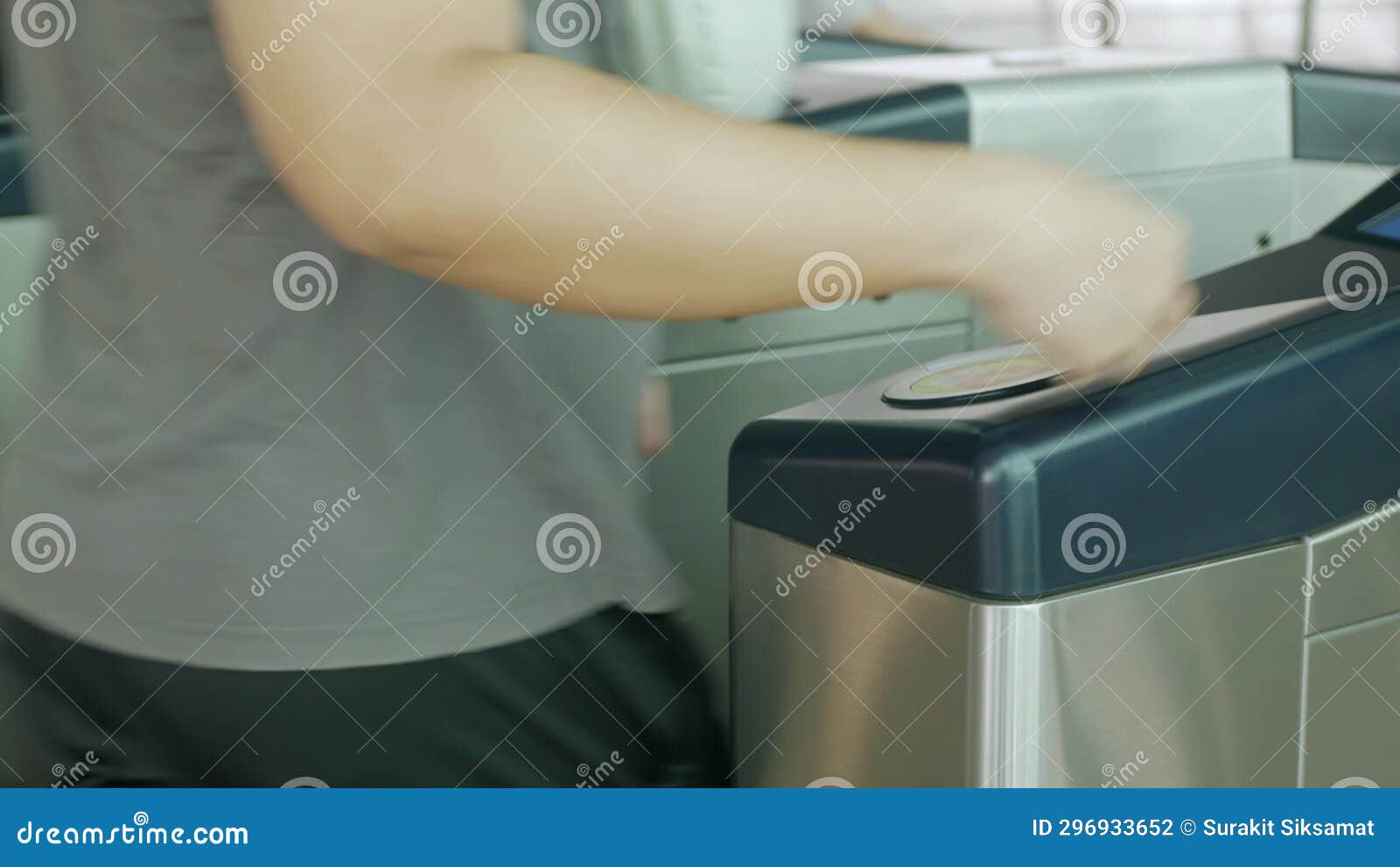 Automatic Door of Subway Train Station while Passenger Stock Footage ...