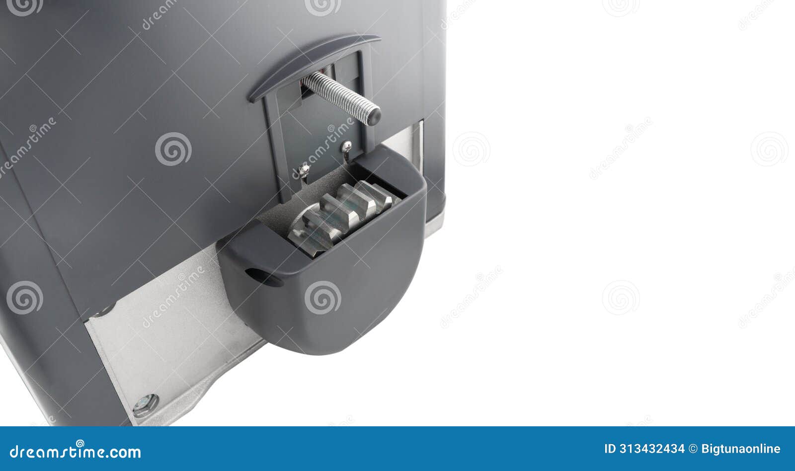 Automatic Doors And Gate Motor Isolated On White Background. Parts Of ...