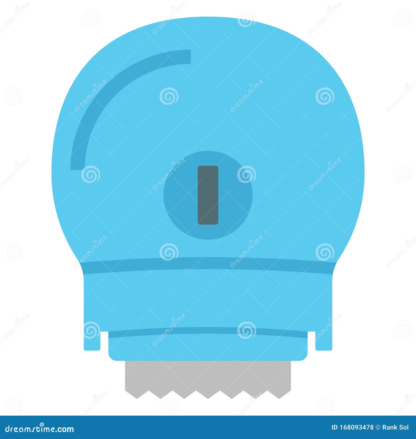 Dyer Illustration Cartoon Drawing And White Background And White ...