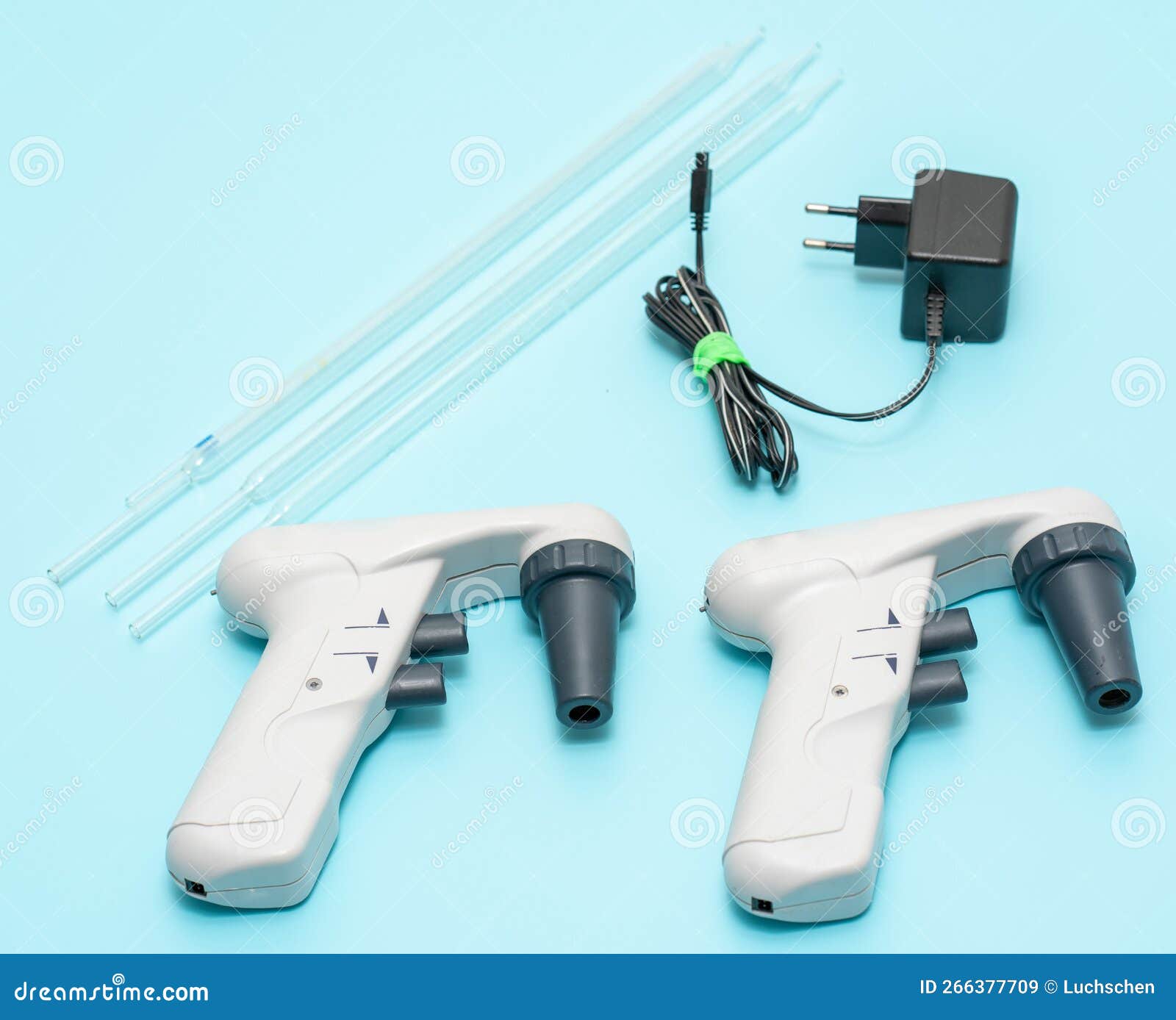 Automatic Electric Pipette for Scientific Laboratory Stock Image ...